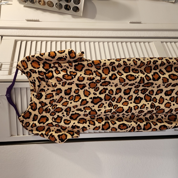 Disney | Dresses | Leopard Print Dress | Poshmark
